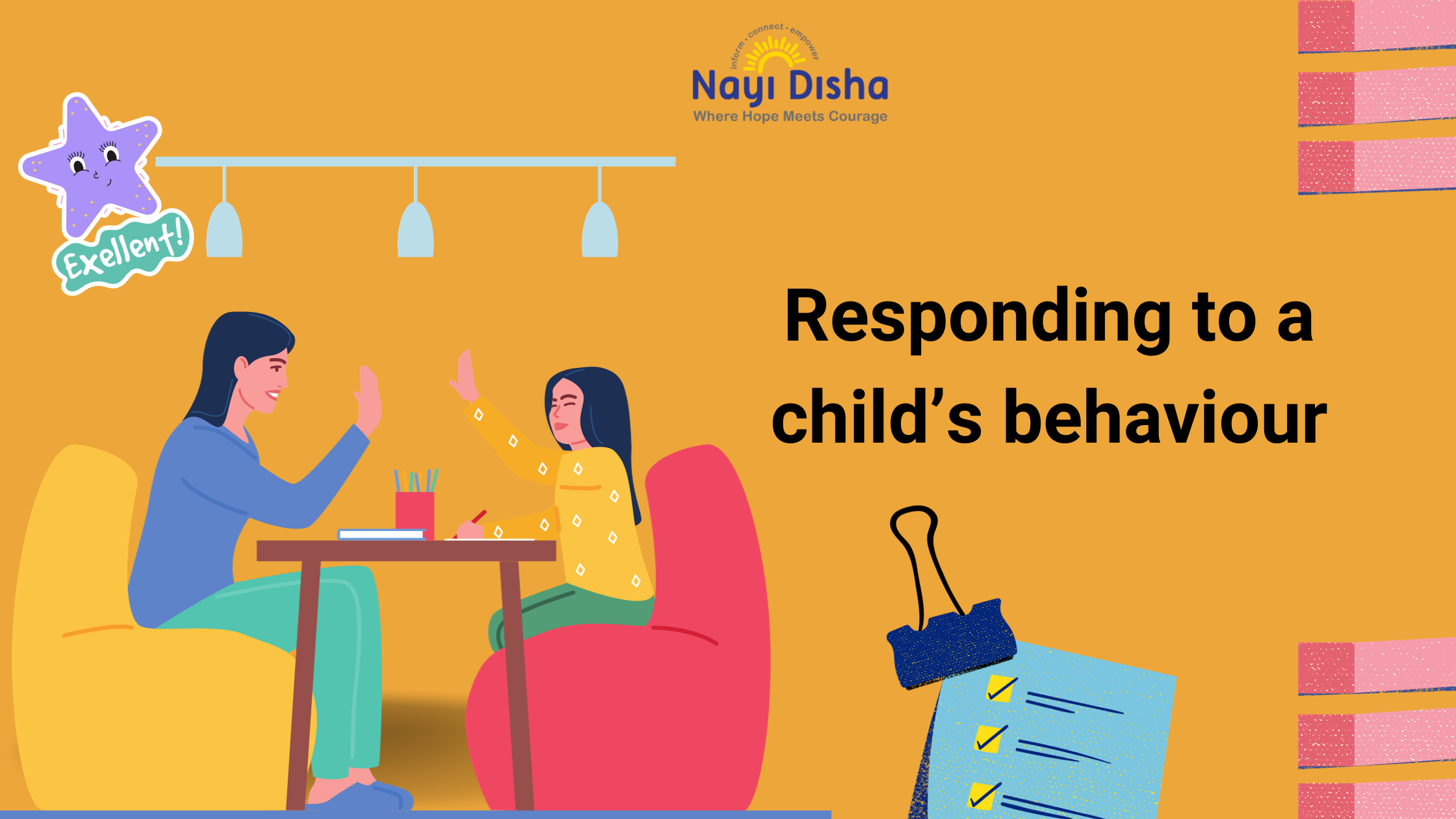 Responding to a child’s behaviour - Nayi Disha