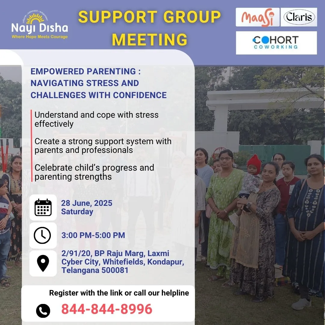 Support Group Meet Hyderabad - Nayi Disha